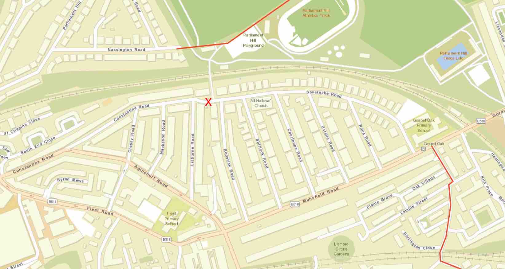 Five point closures and a pair of pop-up cycle lanes